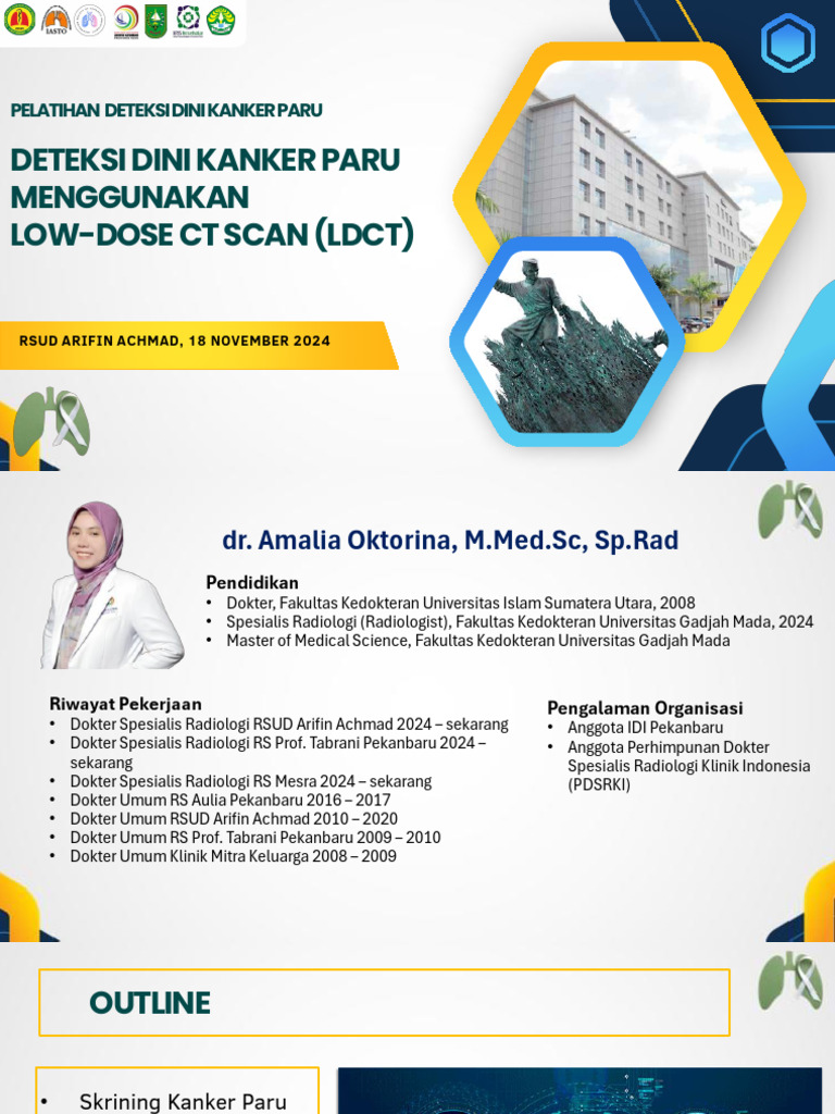 Materi LDCT - Dr. Amalia, SP - Rad | PDF