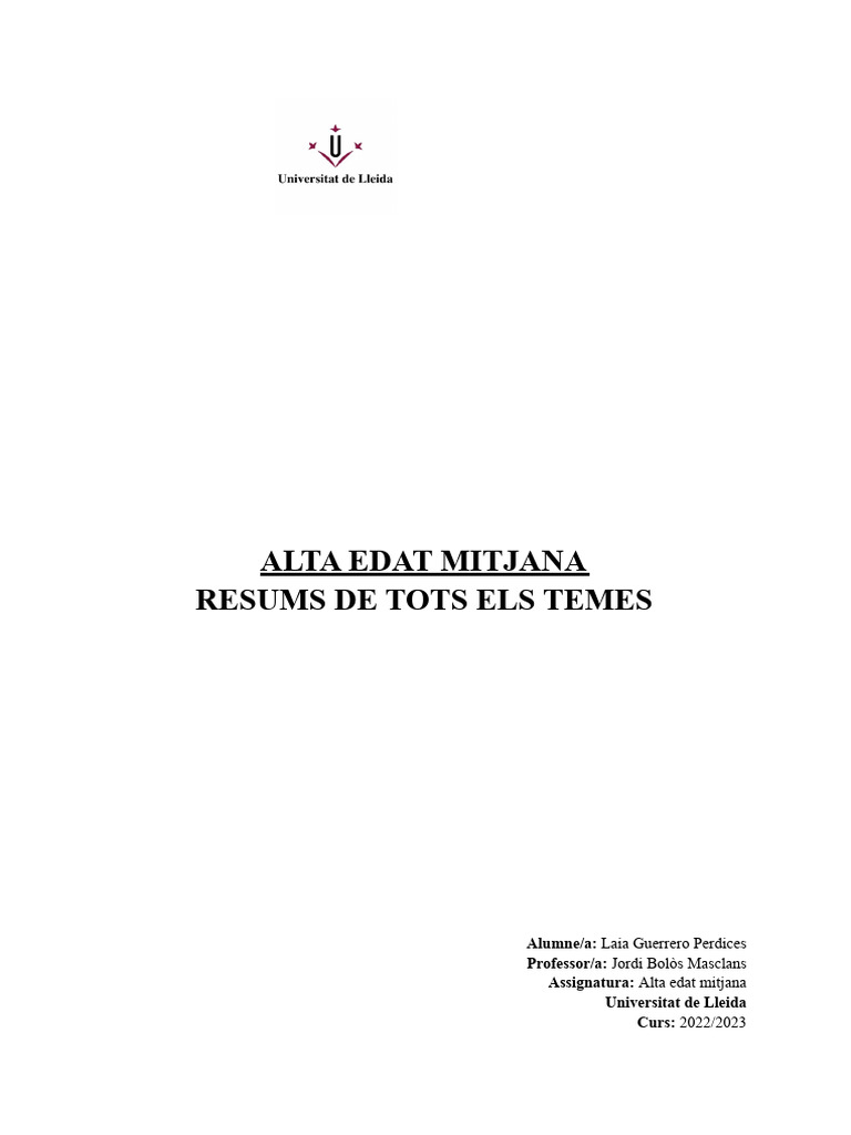 Resums Temes Aem | PDF