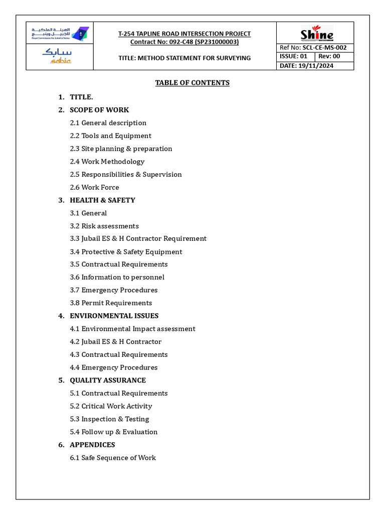 MOS-Surveying | PDF | Surveying | Personal Protective Equipment