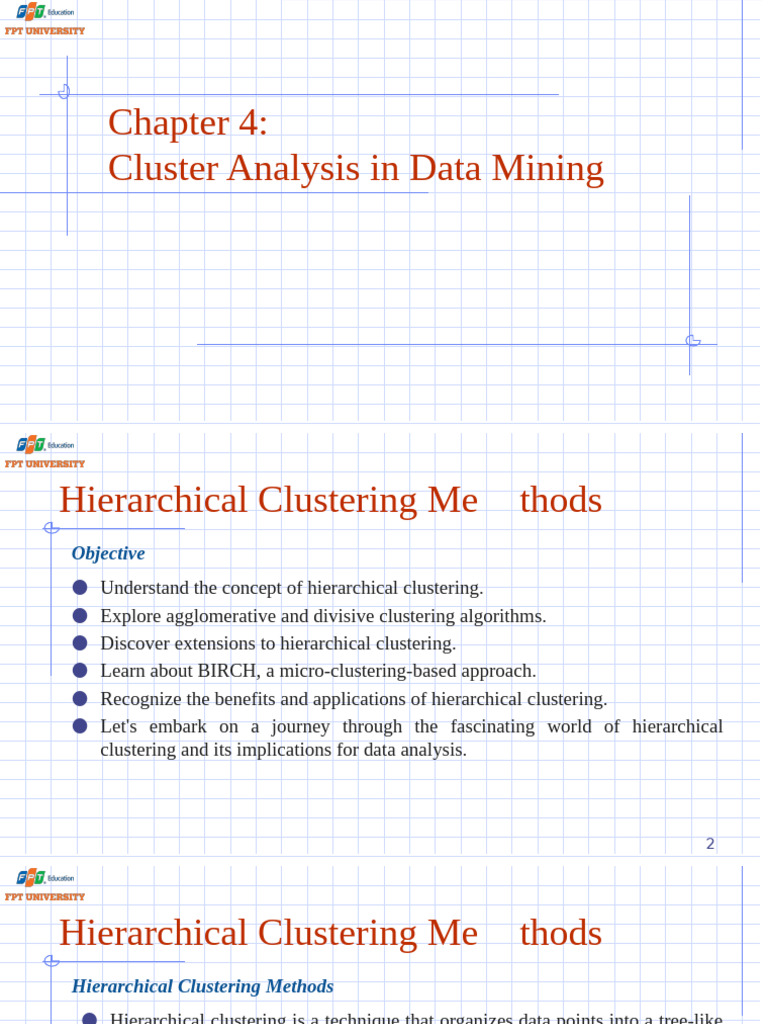 4.4 Hierarchical Clustering Methods | PDF | Cluster Analysis | Spatial Analysis