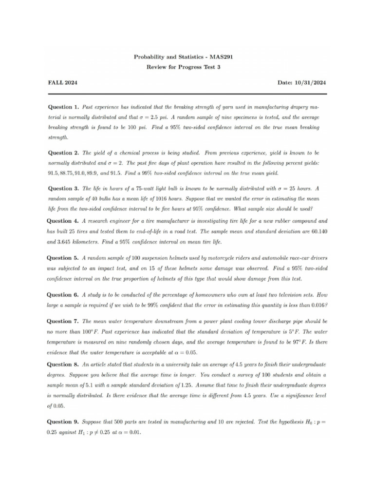 Preview Test 3 - ST | PDF