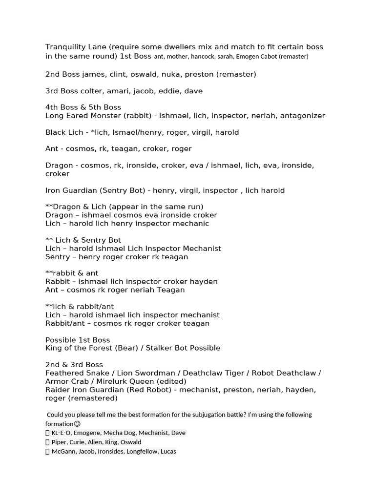 Tranquility Lane | PDF