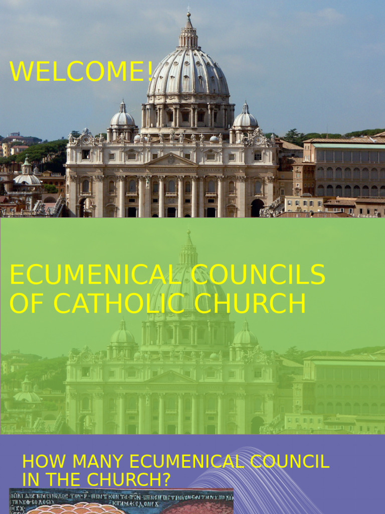 21 Ecumenical Councils | PDF | Catholic Church | Pope