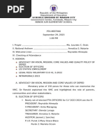 Division Memorandum - 16 Second City FPTA General Assembly | PDF ...