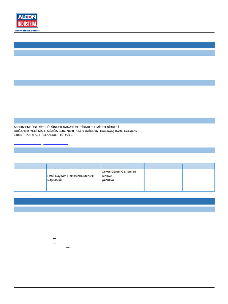 Alcon Contact Circuit Cleaner Spray (Without Oil) | PDF | Toxicity ...