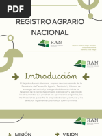 Funciones y Trámites del RAN en México | PDF | Reforma agraria | Regulación