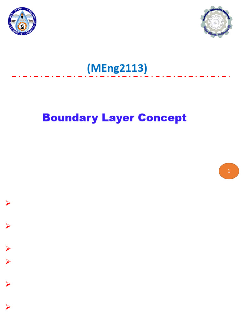Boundary Layer Concept | PDF | Boundary Layer | Reynolds Number