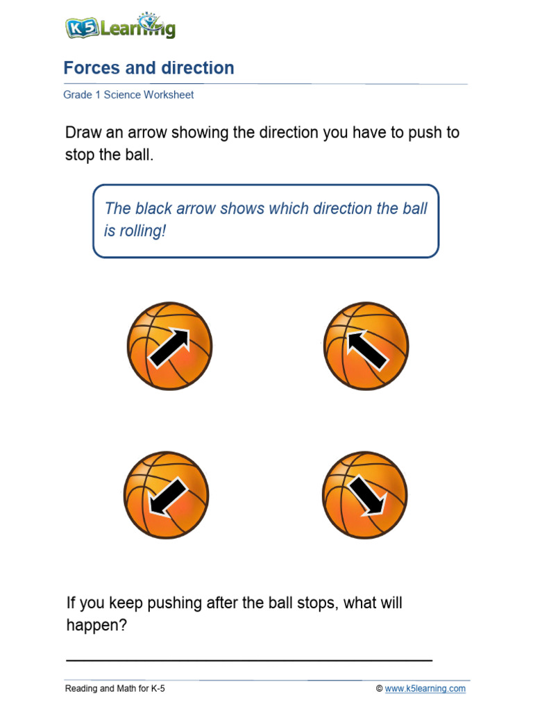 Grade 1 Forces Direction B | PDF