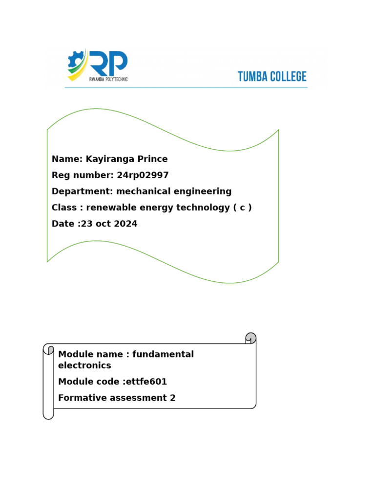 Task 2 Electronic Prince Pdf Passivity Engineering Electronics