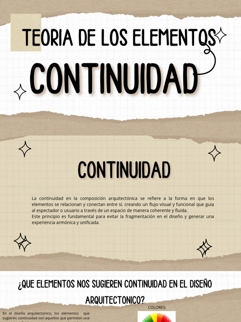 Teoria de Los Elementos de Composicion-Continuidad | PDF | Hormigón