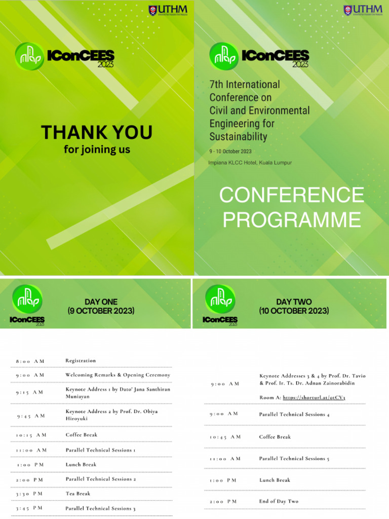 Conference Programme | PDF