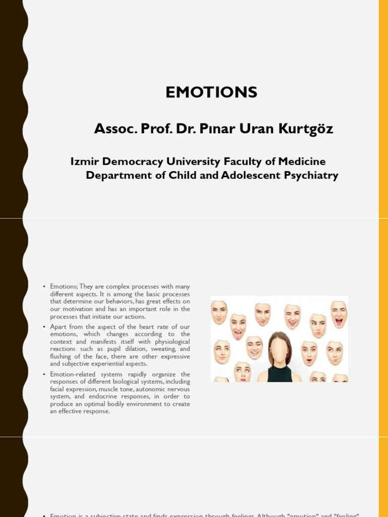Lesson 9-Emotions | PDF | Emotions | Affect (Psychology)