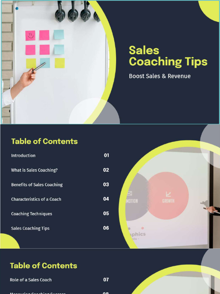 Sales Coaching Tips | PDF