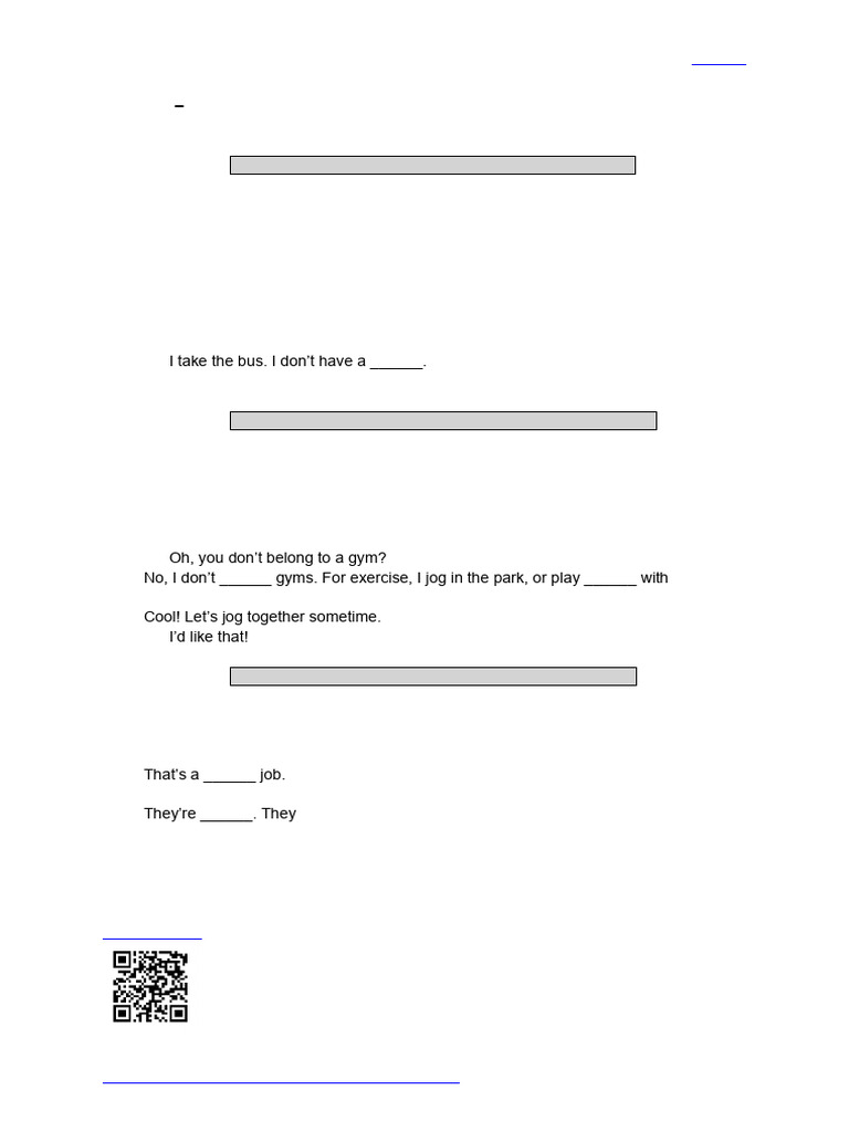 A2 English Listening: Present Simple | PDF | English Language