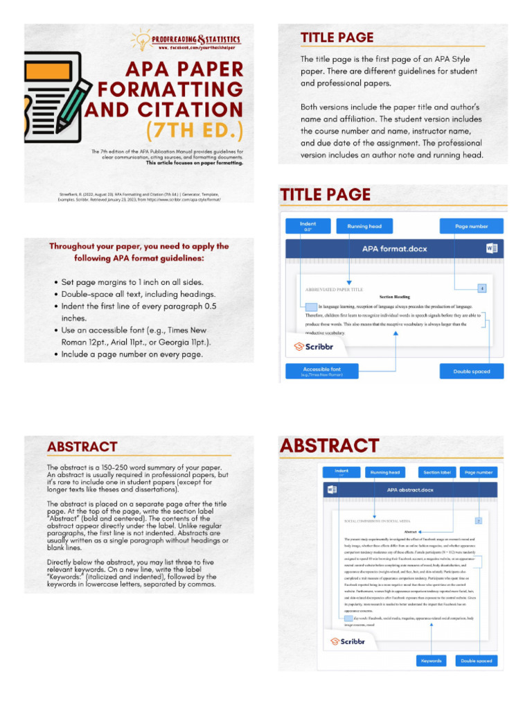 APA 7th Ed Sample | PDF