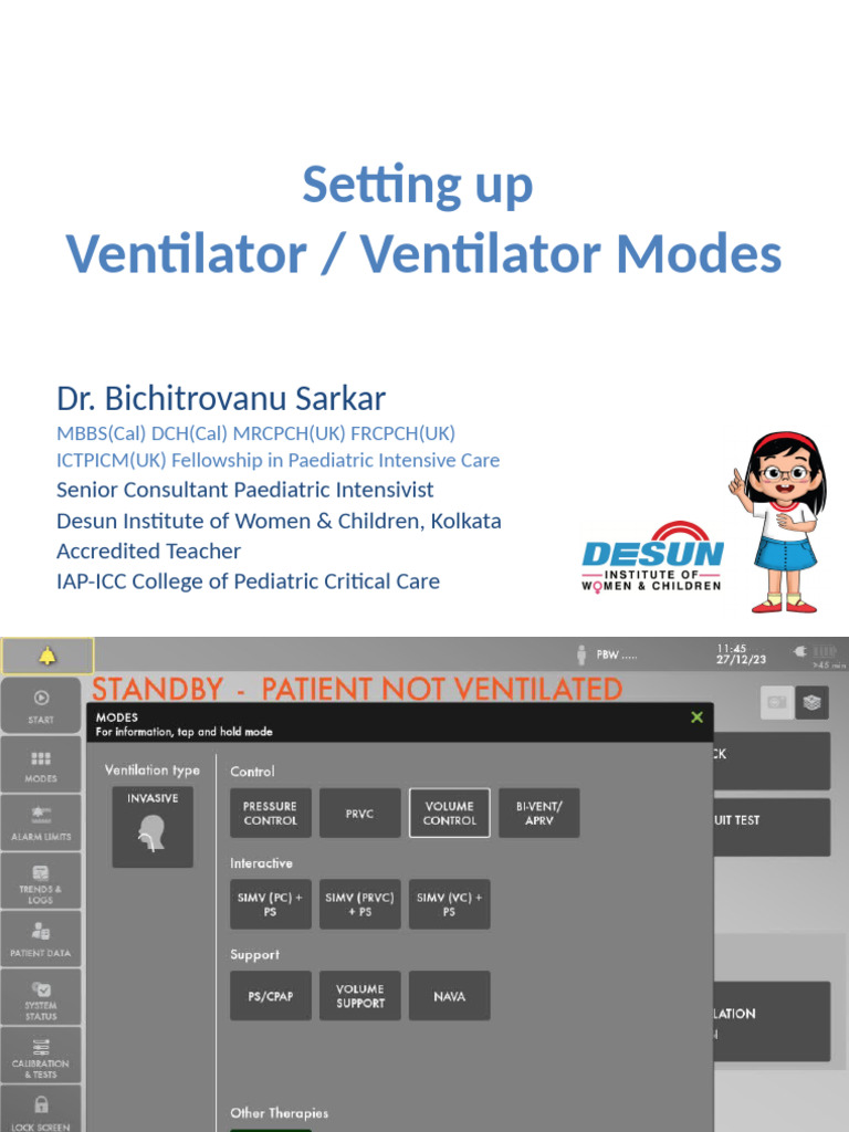 Ventilator Set Up | PDF | Clinical Medicine | Pulmonology