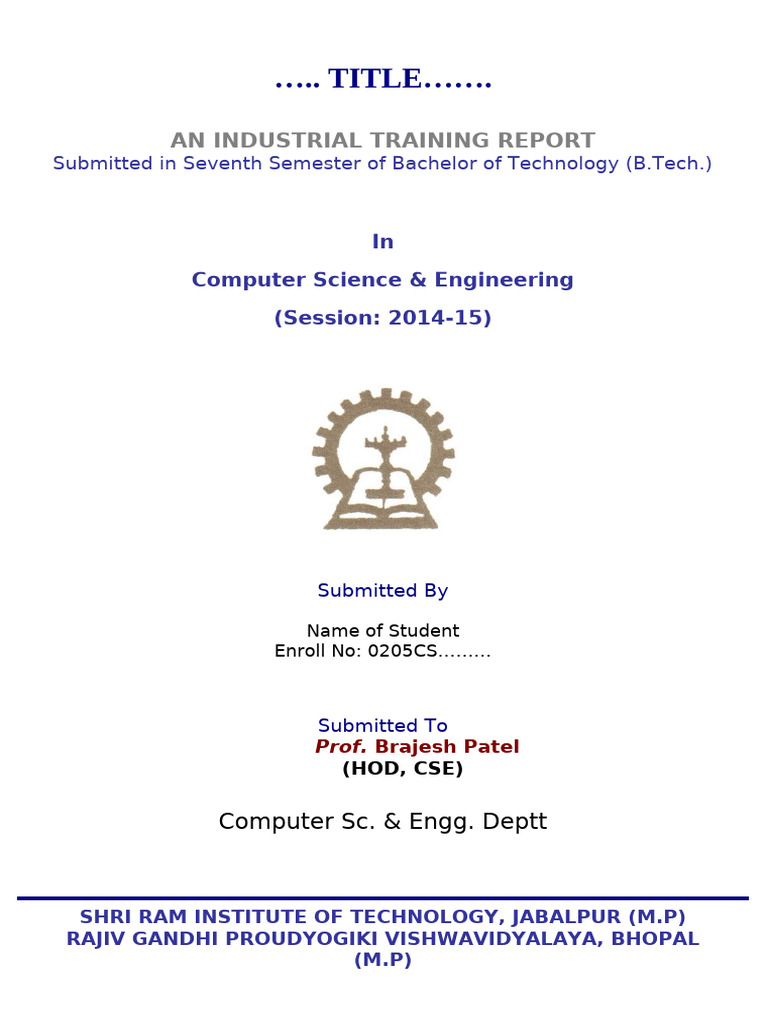 Internship Report | PDF | Computers | Technology & Engineering