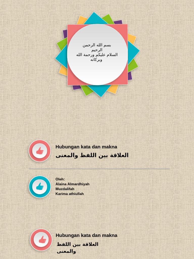 Hubungan Kata Dan Makna | PDF