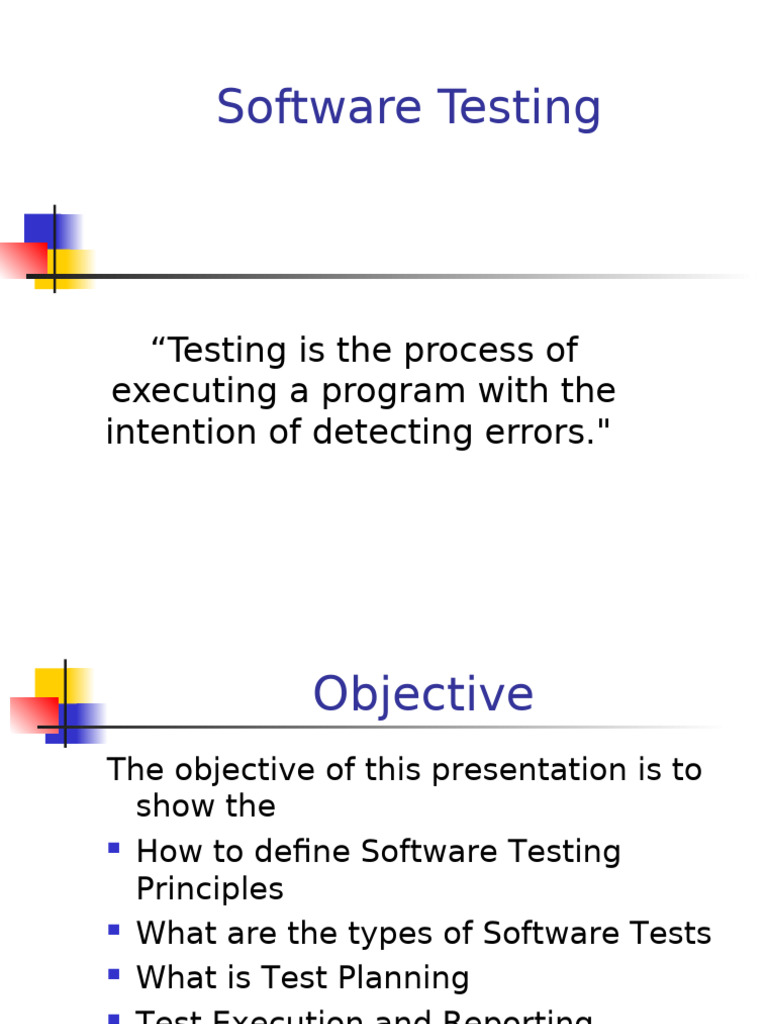 Testing Unit 3 Pdf Software Testing Computer Program 0482