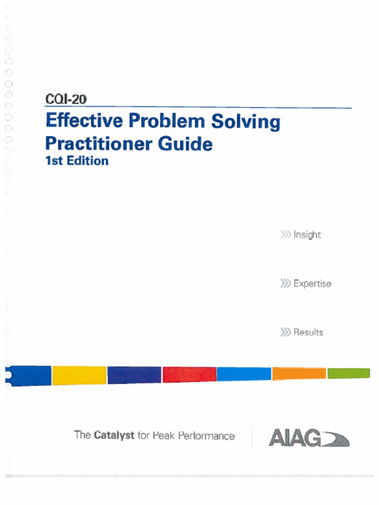 Aiag Cqi 20 2012 | PDF