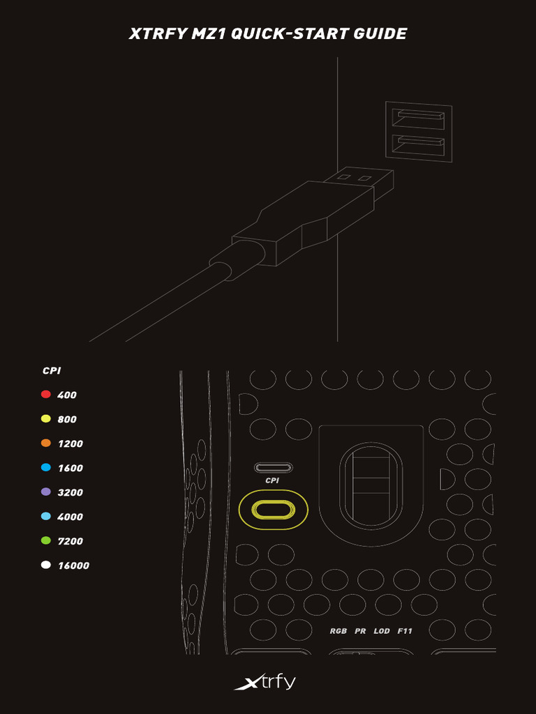 Xtrfy MZ1 RGB Manual 20210202 | PDF