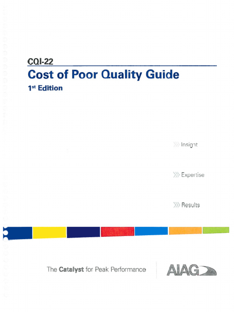 Cqi 22 2012 | PDF