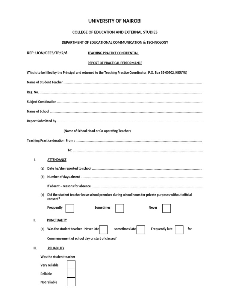 Confidential TP Report | PDF | Behavior Modification