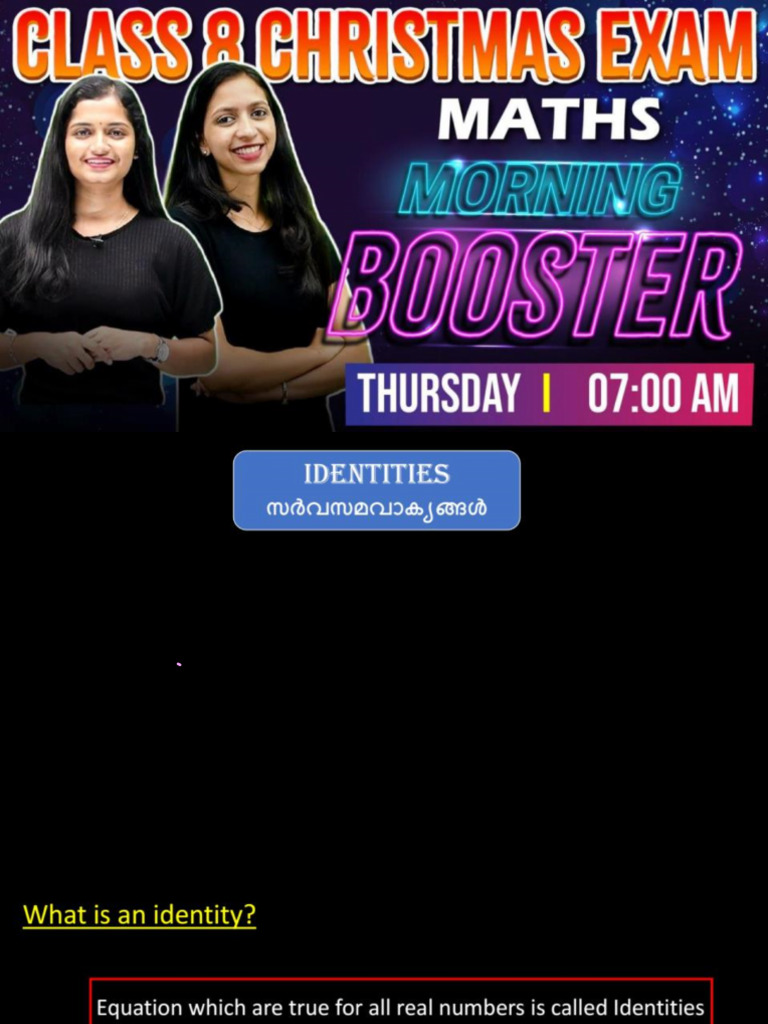 Class 8 Maths Booster | PDF