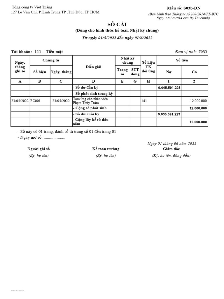 S03b DN So Cai Hinh Thuc Nhat Ky Chung - 20230102 | PDF