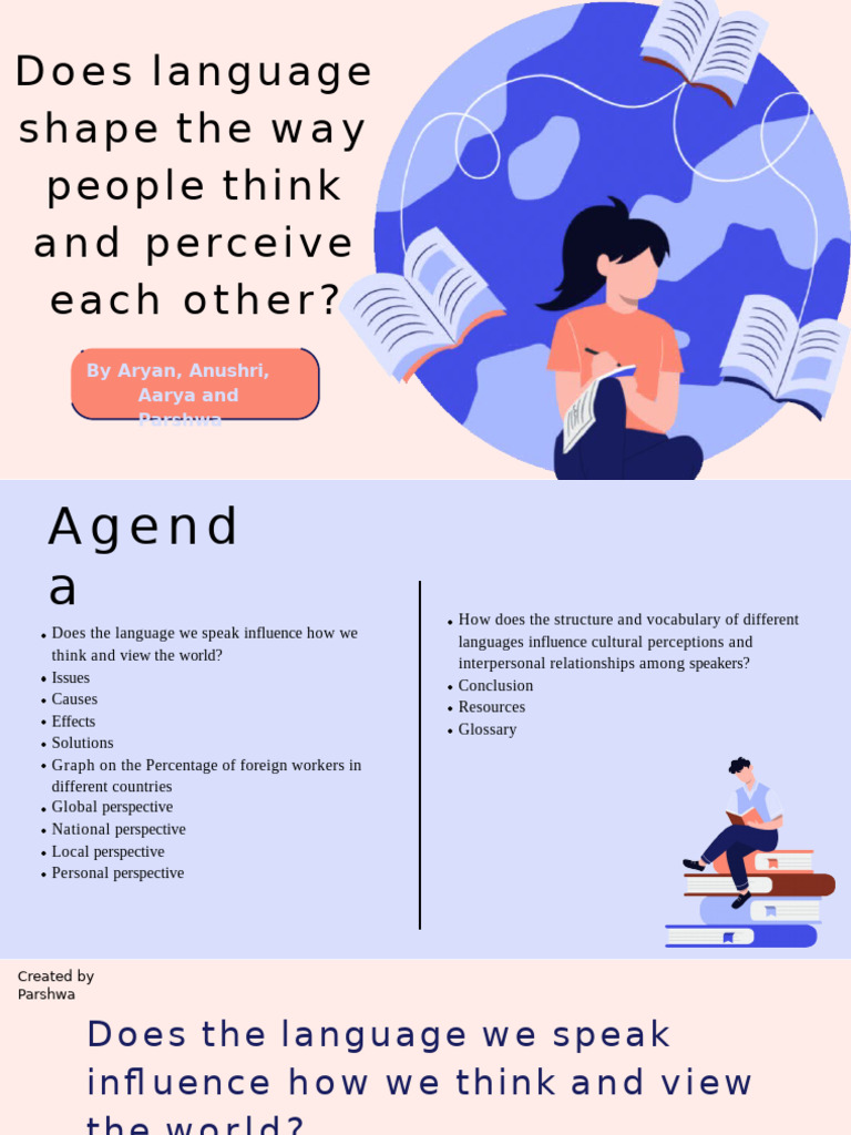 Does Language Shape The Way People Think and Perceive Each Other | PDF | Accent ...