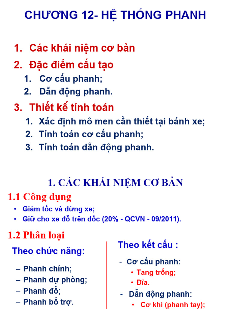 CH 12 - HT Phanh | PDF