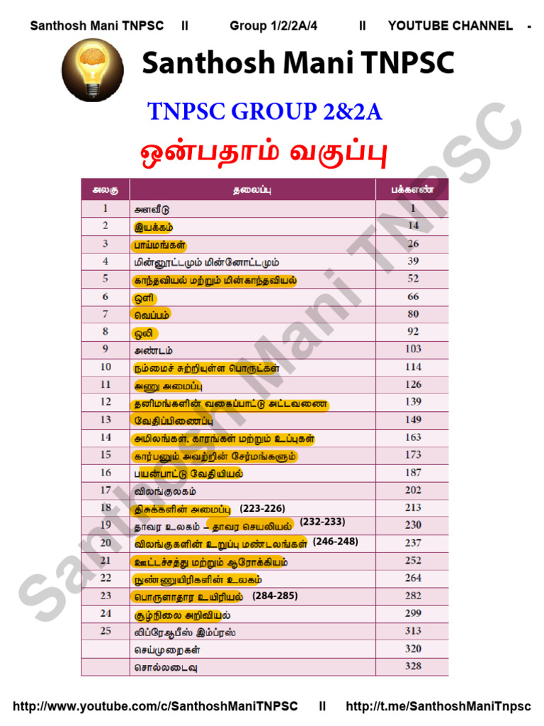 G2 SCIENCE Where To Study | PDF