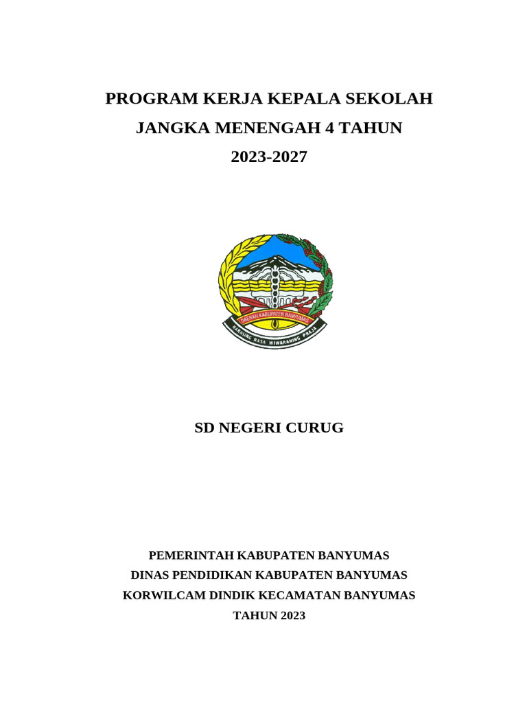 Program Kerja KS | PDF
