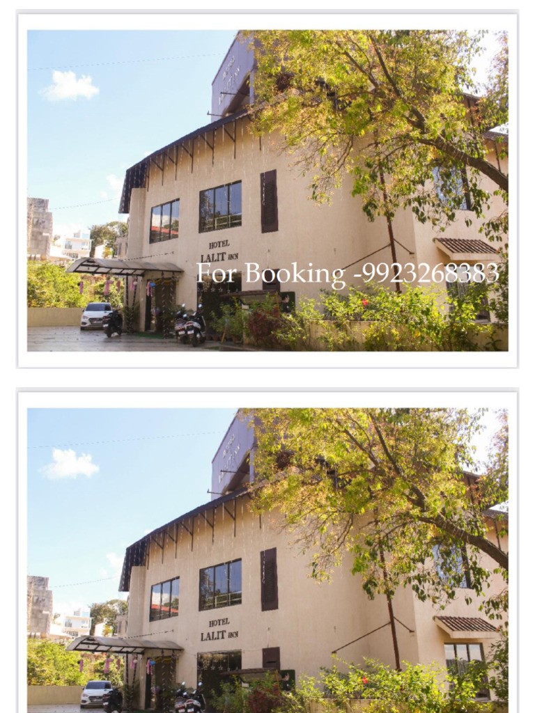 Hotel Lalit in | PDF