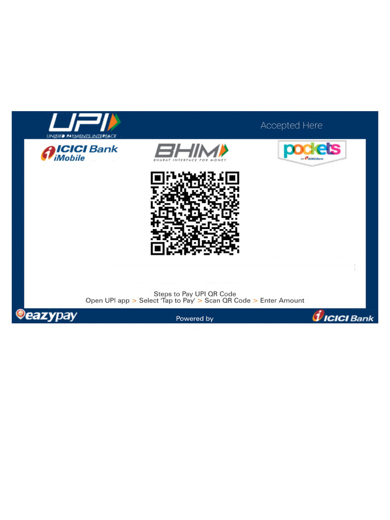 Icici QR Code | PDF