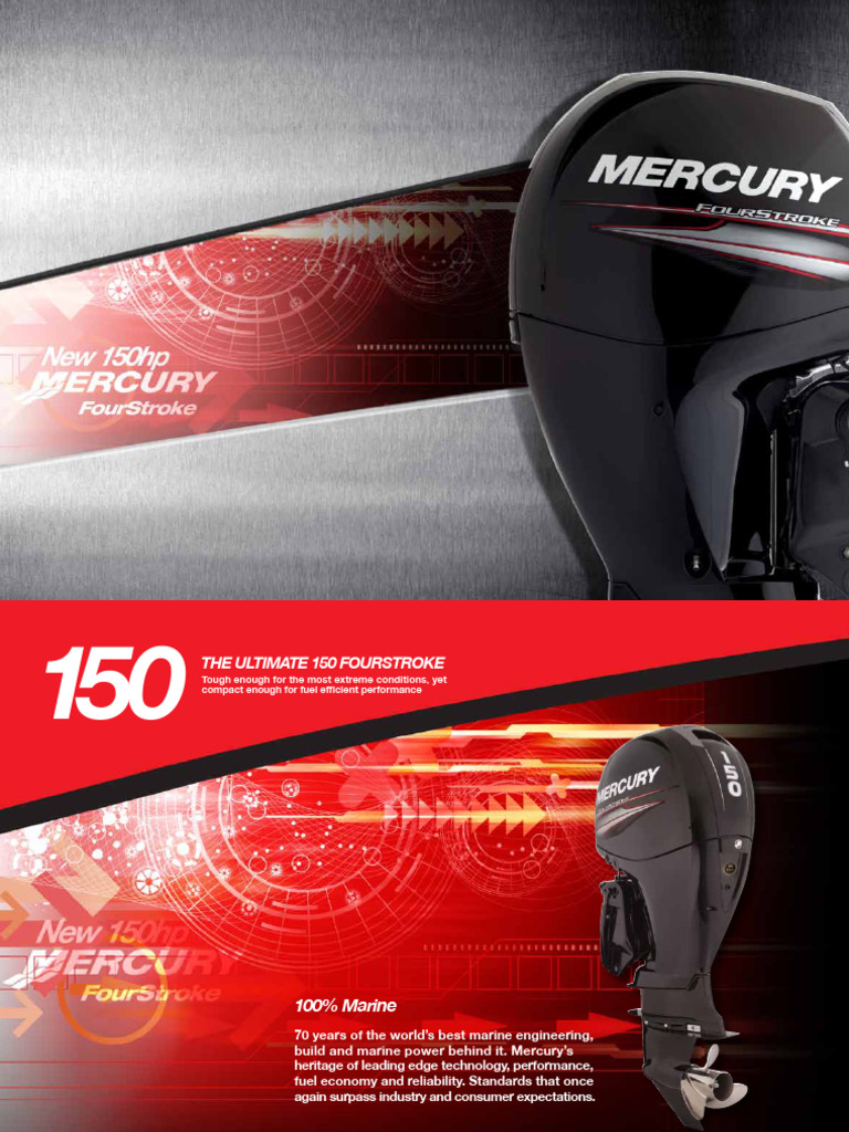 Mercury 150 Launch Brochure - v7 | PDF | Engines | Vehicle Parts