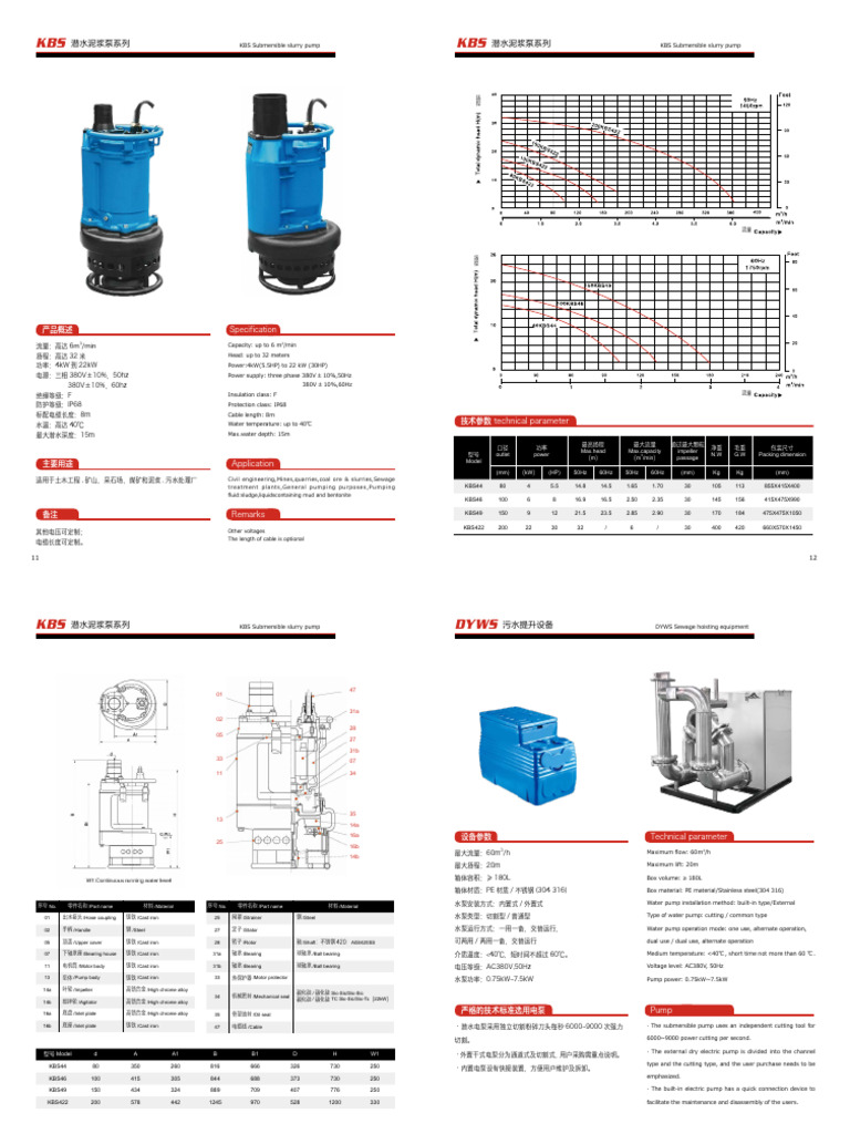 Meudy KBS Series | PDF | Pump | Electrical Engineering