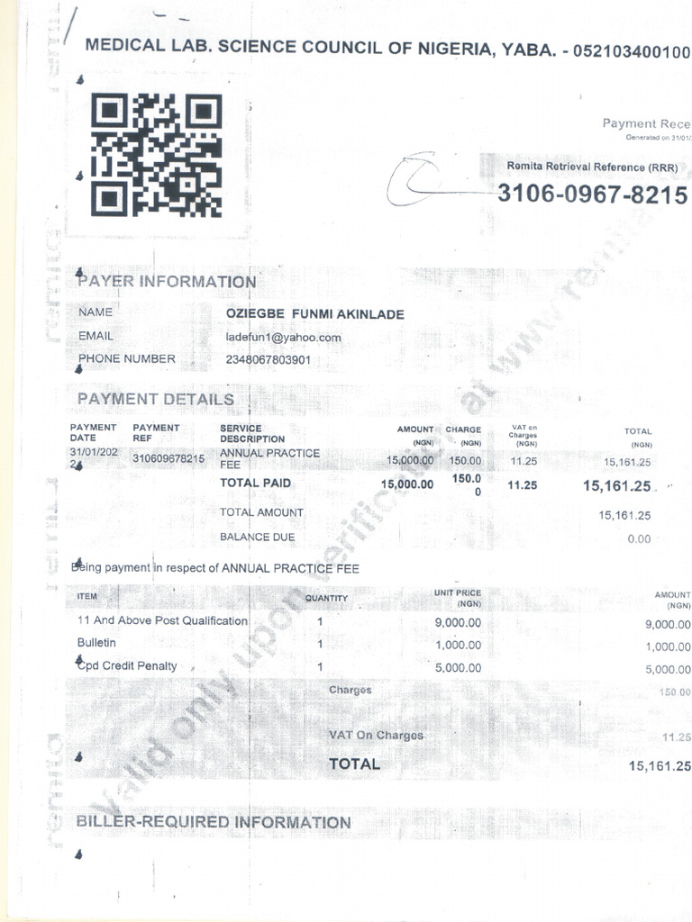 2022 Receipt | PDF
