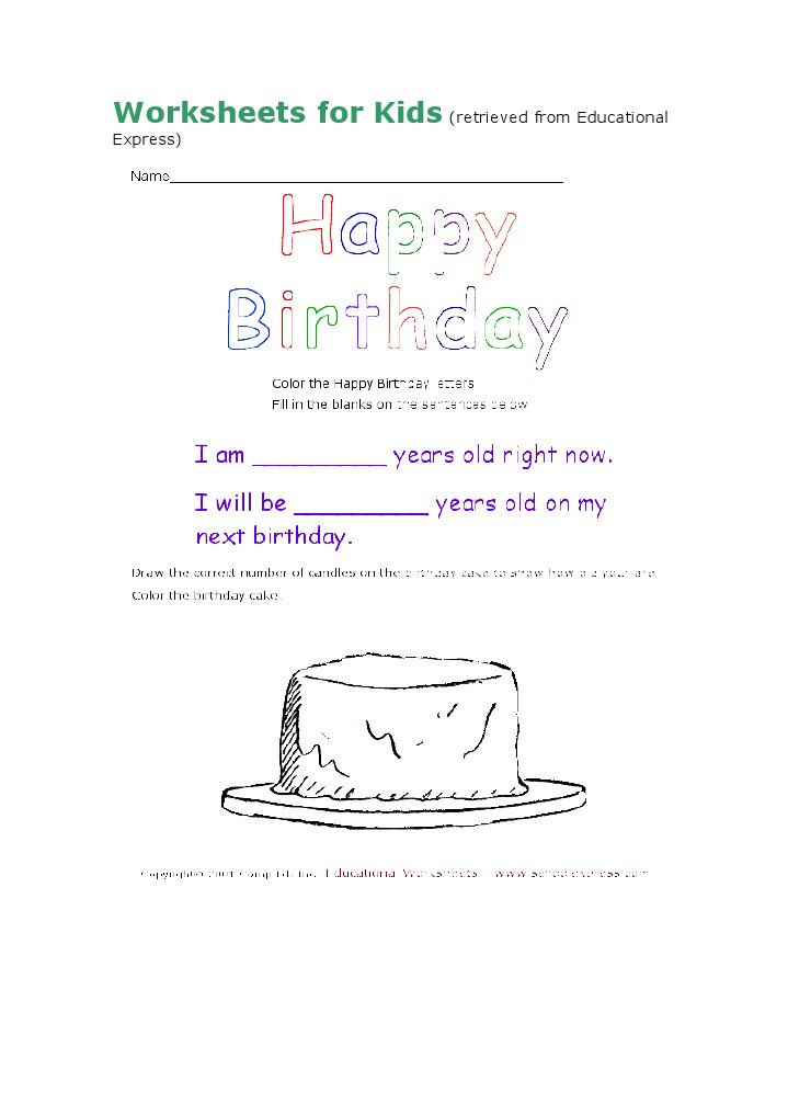 Fun Worksheets for Kids - Educational Express | PDF