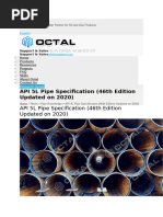 Pfi Es-3 | PDF | Pipe (Fluid Conveyance) | Engineering Tolerance