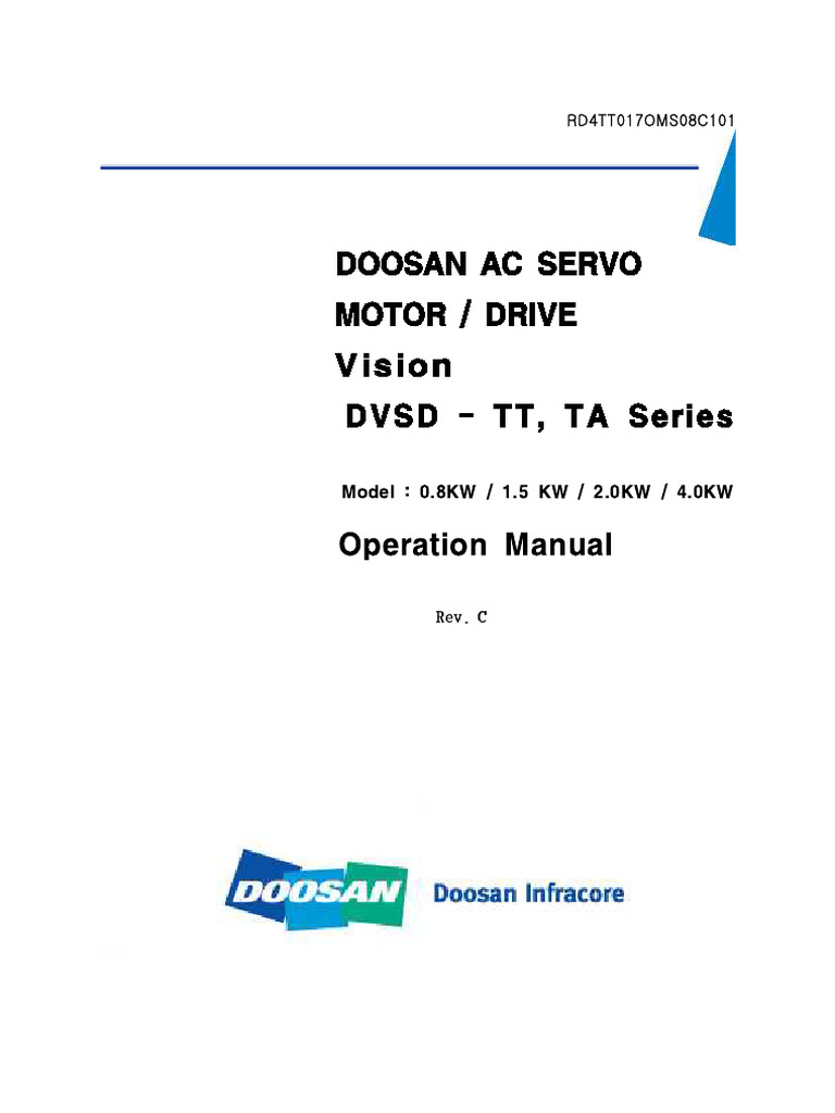 Vision Manuals 4185 | PDF | Electric Motor | Power Inverter