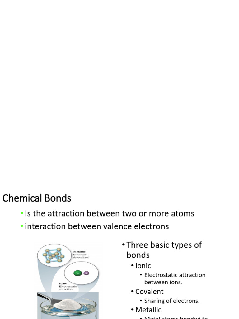 3 Chemical Bonding | PDF | Chemical Bond | Ion
