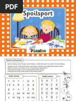 Jolly Phonics Letter "S" | PDF