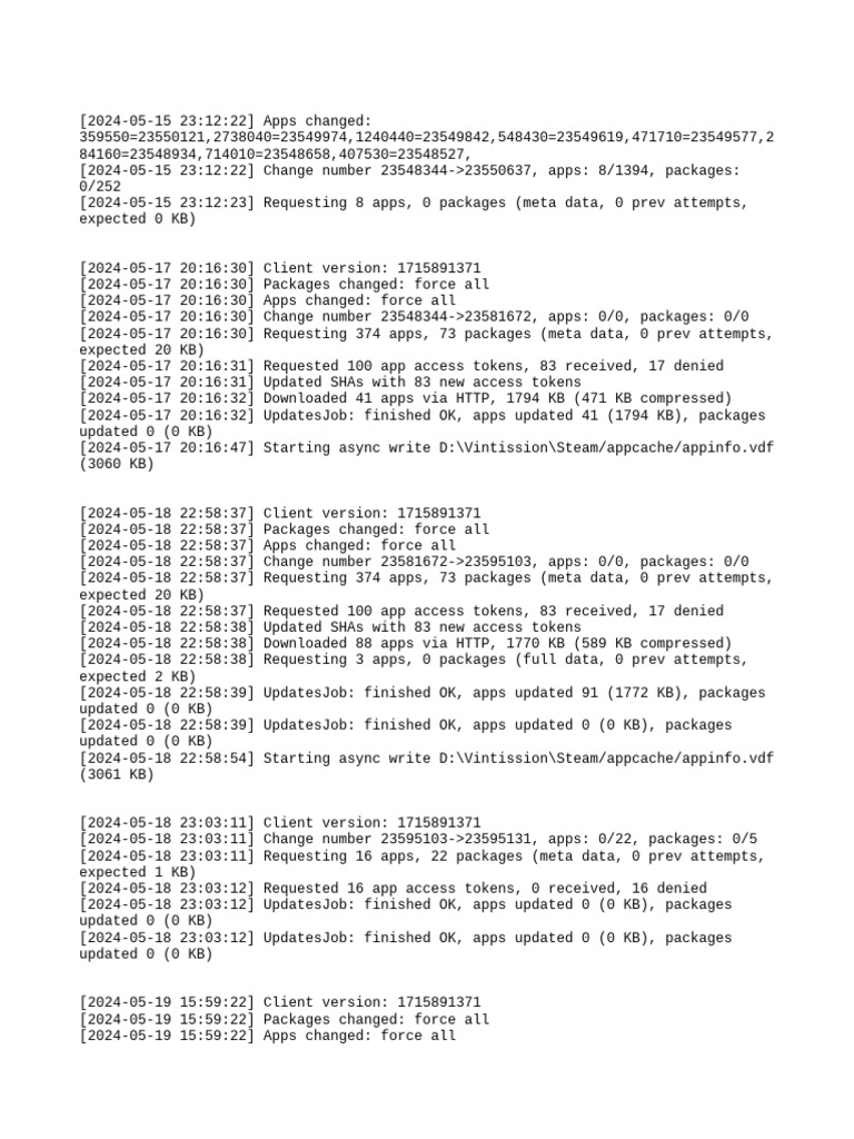 Appinfo Log | PDF | Computer Networking | Computer Engineering