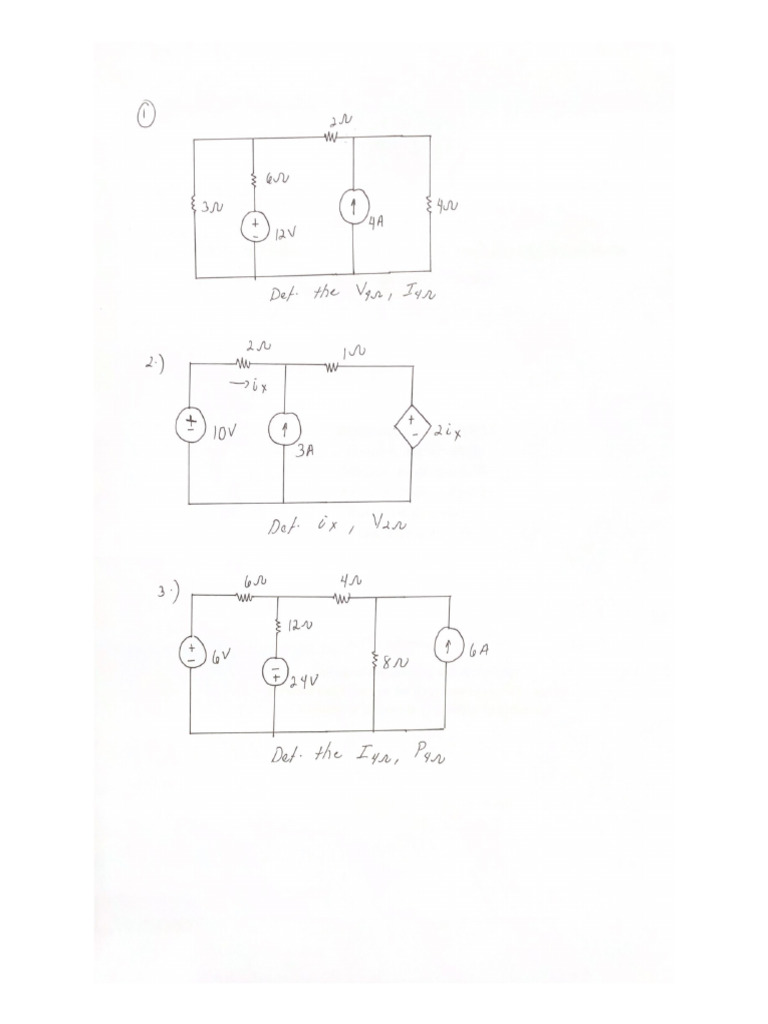 Circuits Quiz | PDF