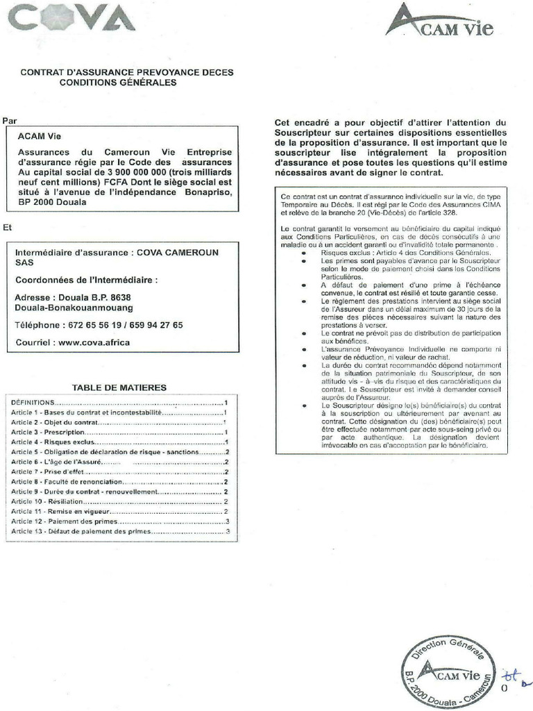 CG Cova Life - 0001 | PDF