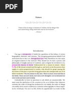 Nature - Emerson, Ralph Waldo - 1836 PDF | PDF | Young Adult
