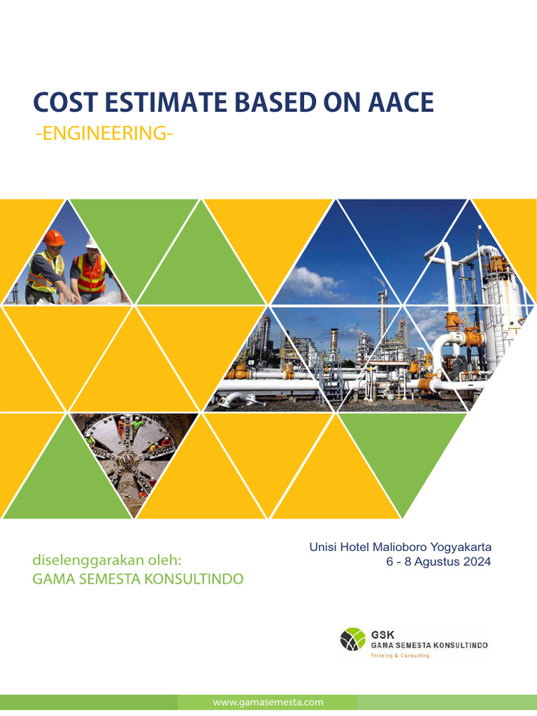Materi Cost Estimate Based On Aace | PDF | Risk Management | Business