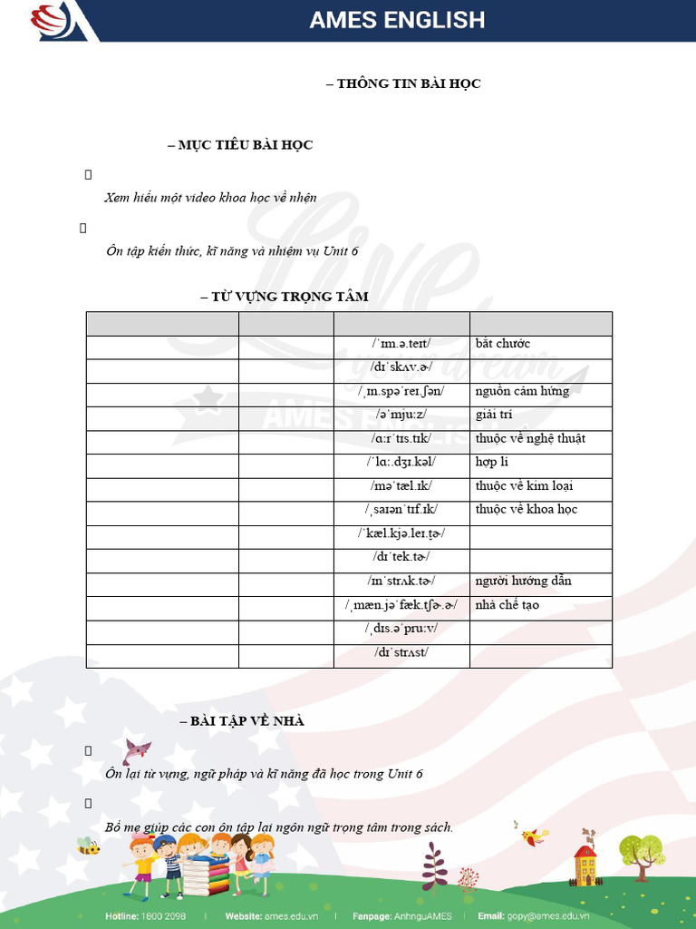 Class Letter - AE6 - ST6 - Day 5 | PDF