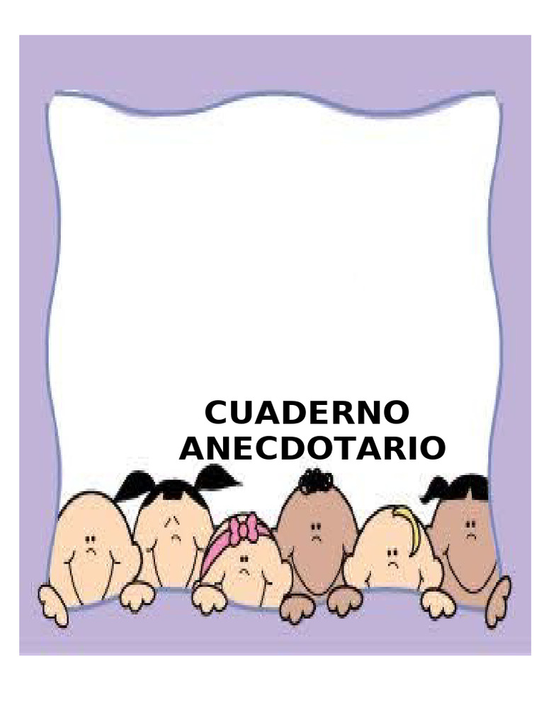 Cómo llenar un anecdotario educativo | PDF | Evaluación | Aprendizaje